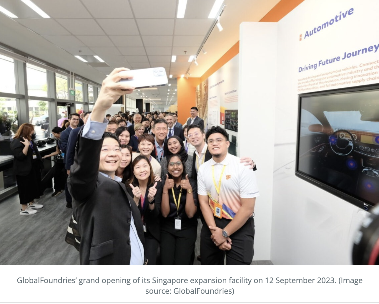 GlobalFoundries opens S$5 Billion wafer fab expansion facility in ...
